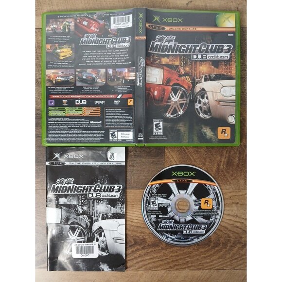 Video Games & Consoles | Midnight Club 3 Dub Edition Microsoft Xbox 205 ...